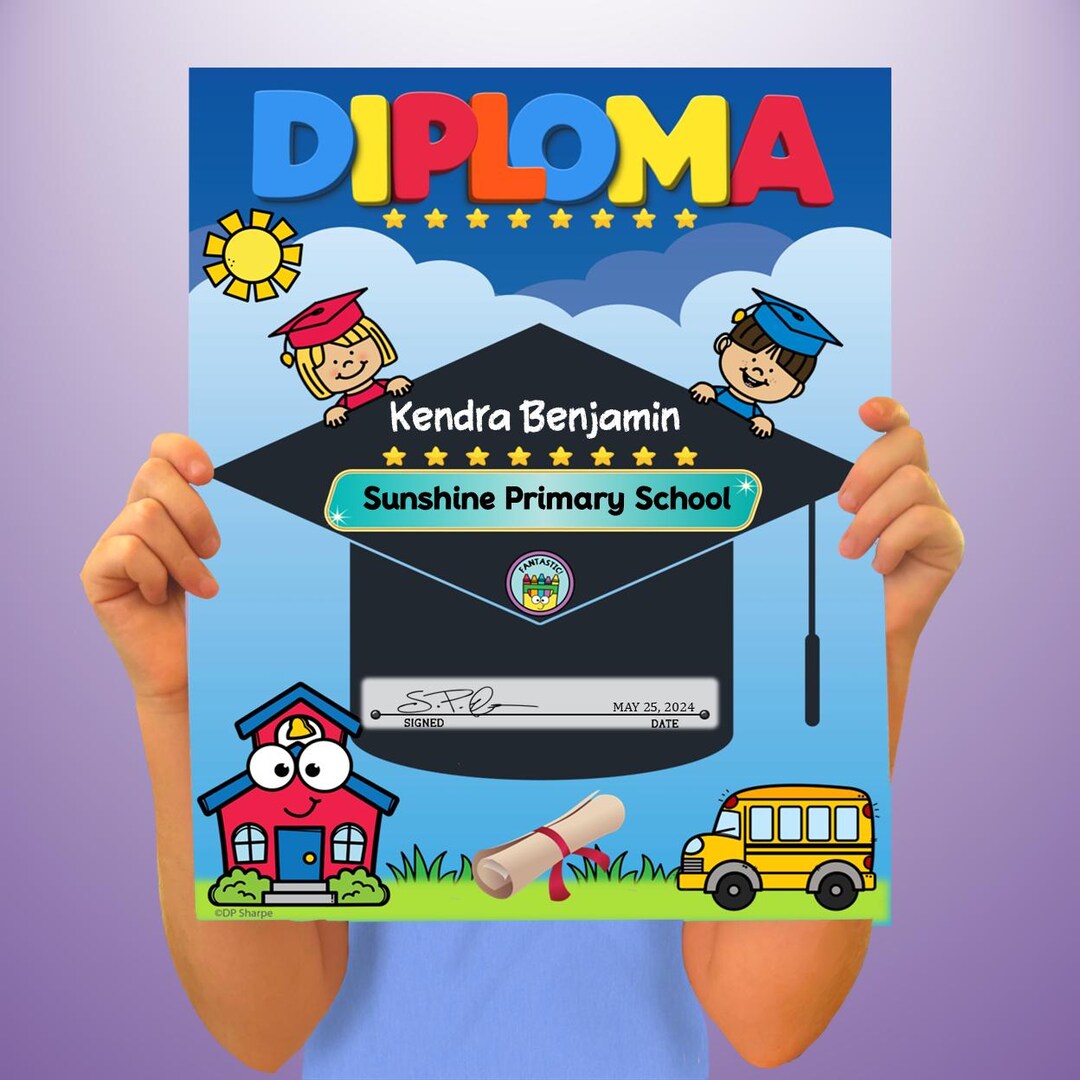 Diplomas Pre-k and Kindergarten - Etsy