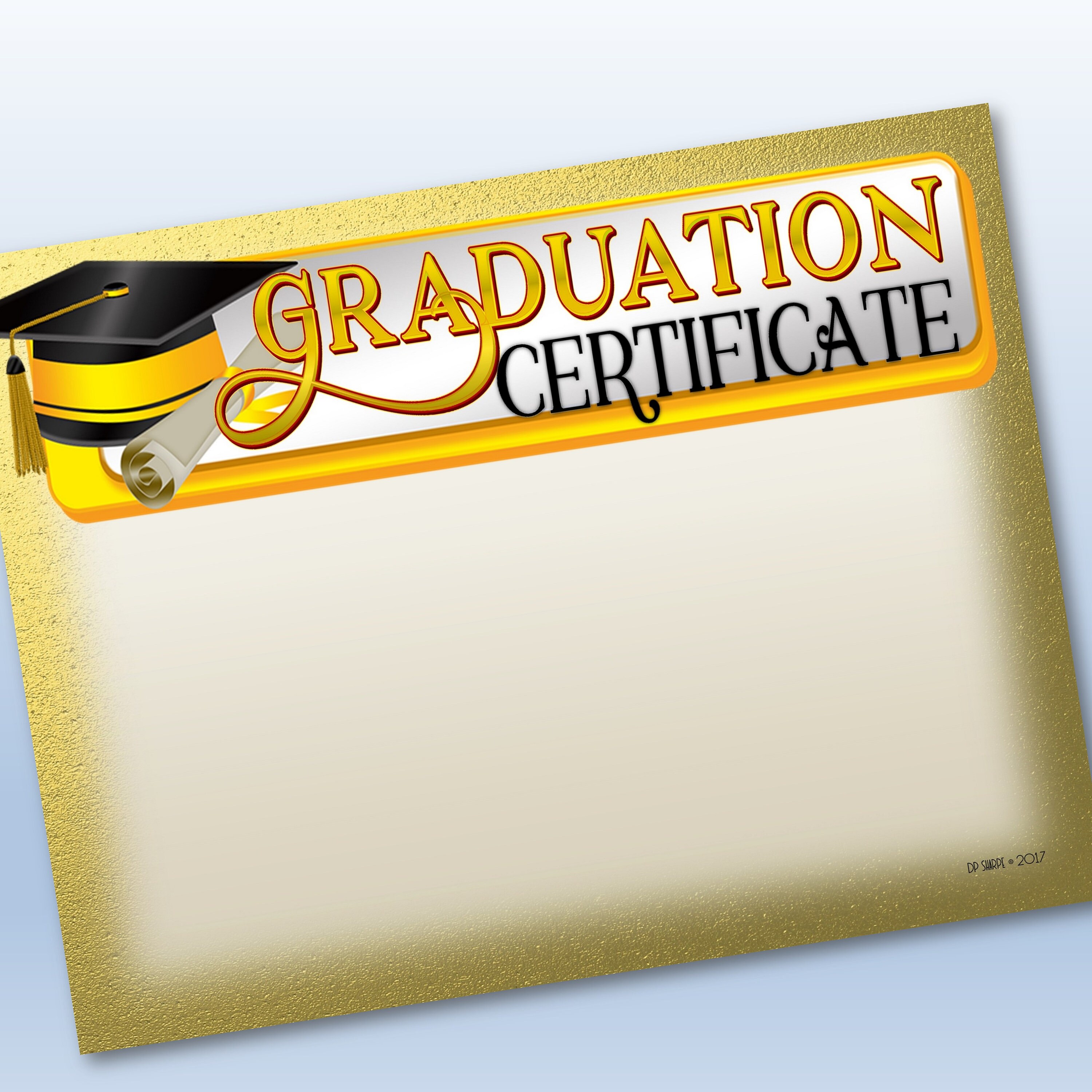 Certificado de graduación, Certificados de PowerPoint, Certificados ...