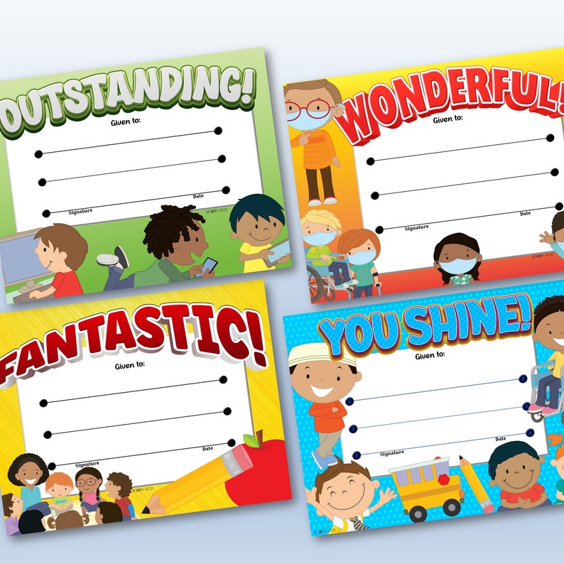 Anytime Children Powerpoint Certificates, Powerpoint Certificate ...