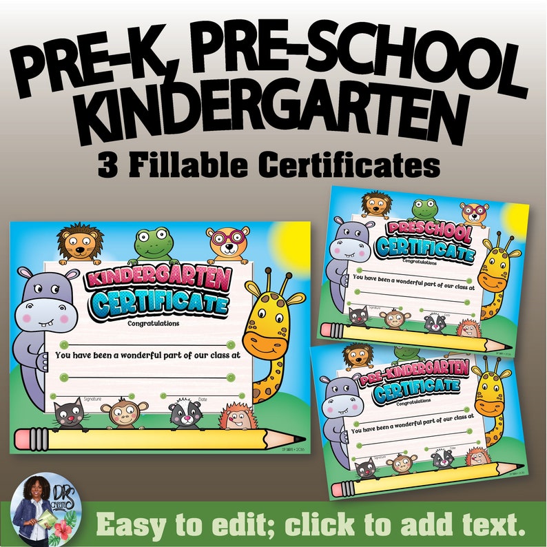 Promotion Certificates, Powerpoint Certificates, Graduation, School ...