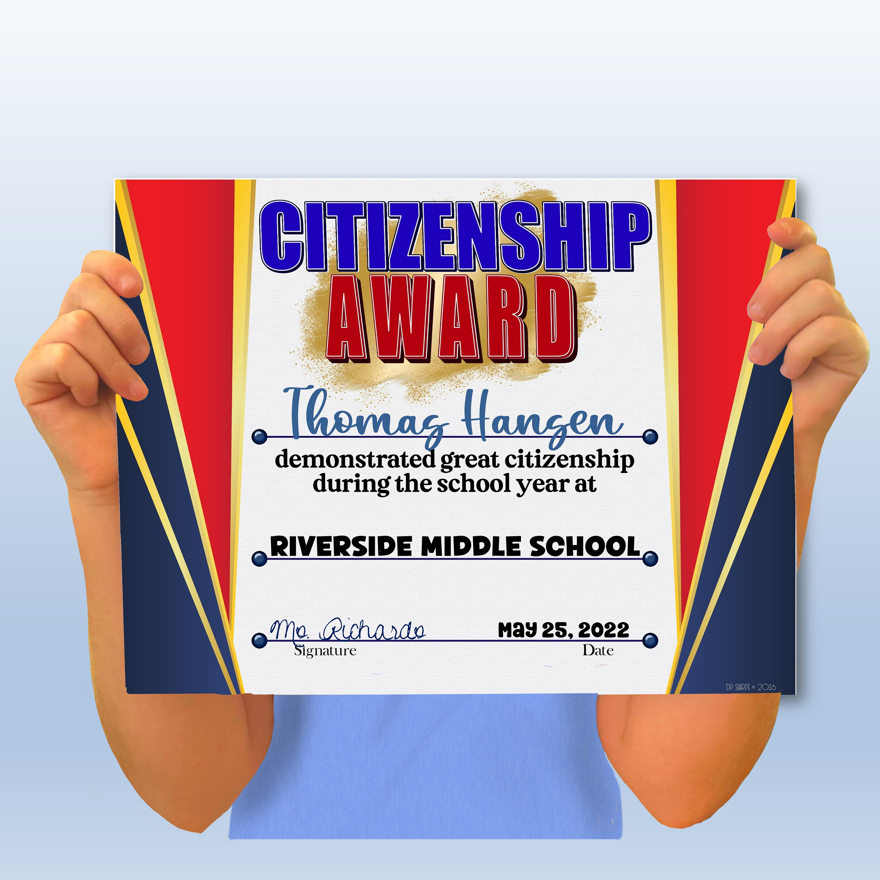 Citizenship Certificate, Powerpoint Certificates, School Certificates ...