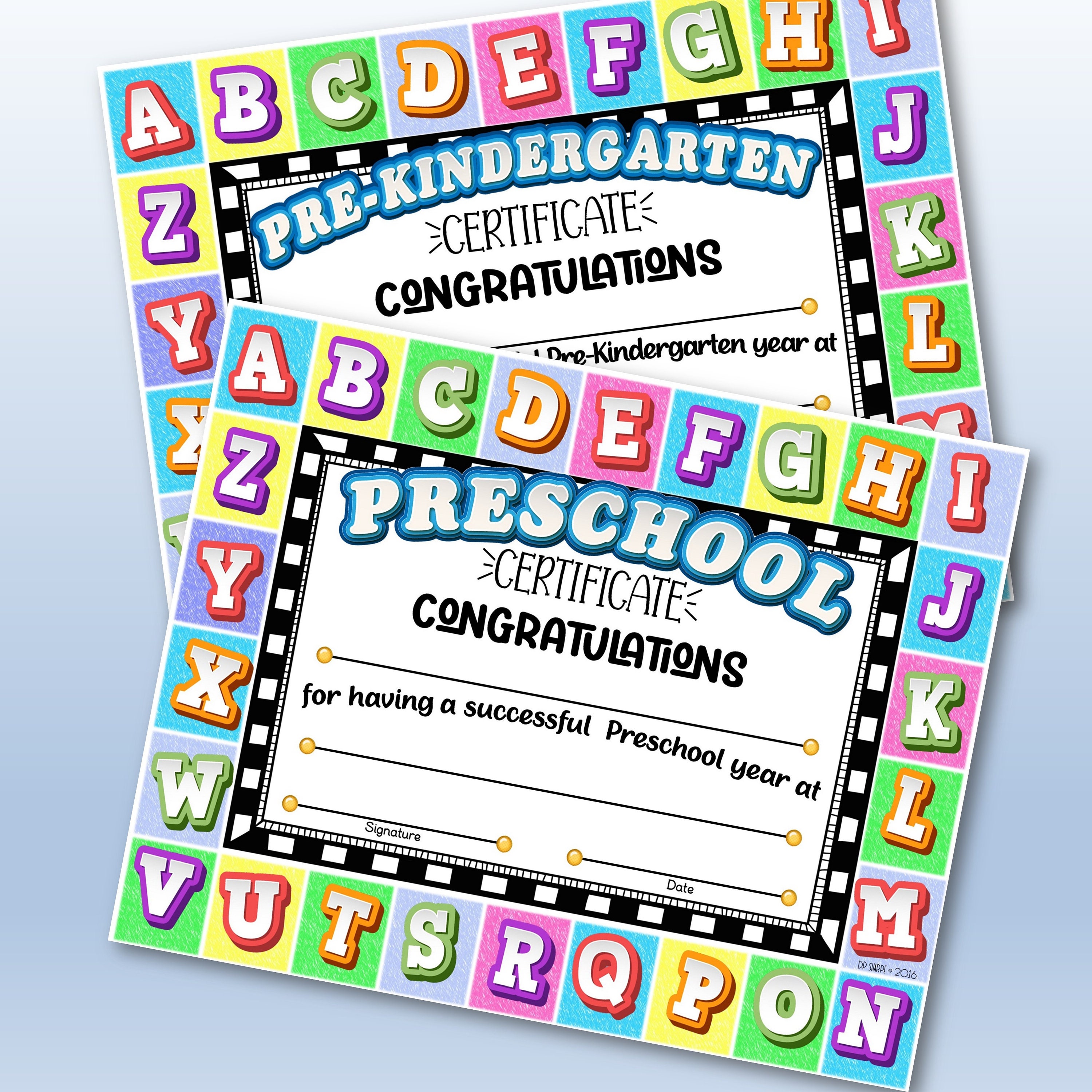 Promotion Certificates, Powerpoint Certificates, Graduation, School ...