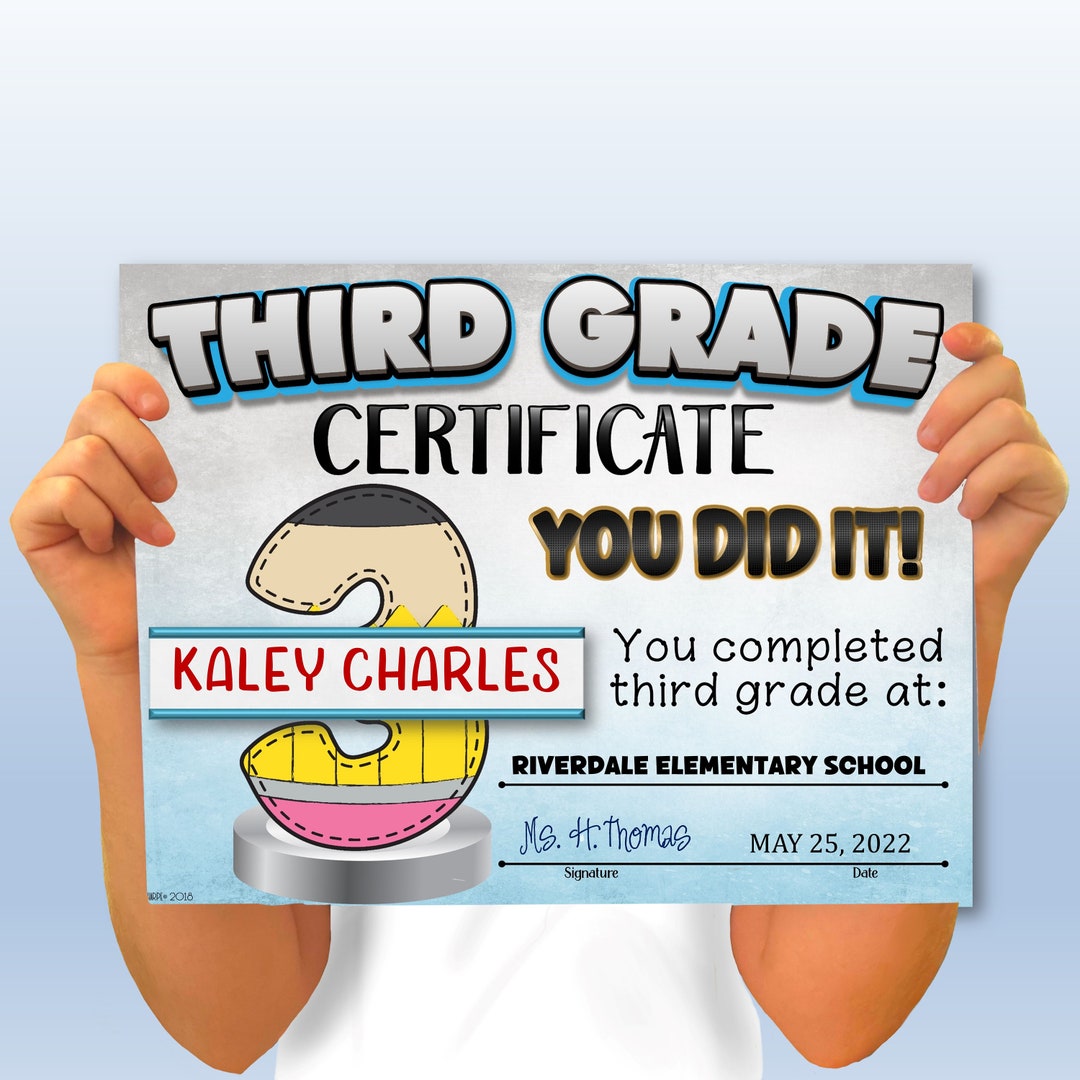 Promotion End of Year Powerpoint Certificates, Powerpoint Certificate ...