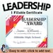 Leadership Powerpoint Certificate, Powerpoint Certificate, Templates ...