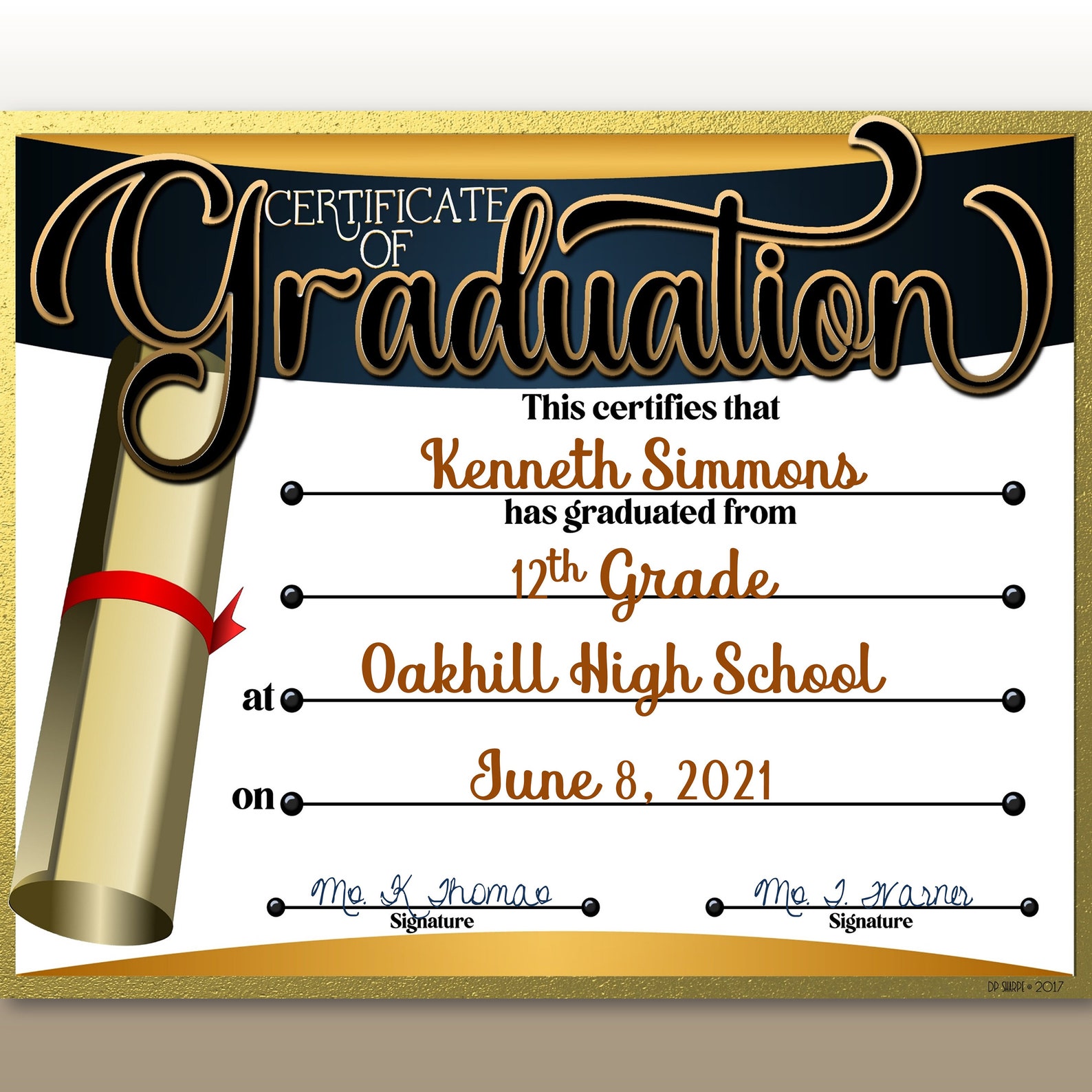 Graduation Certificates, Powerpoint Certificates, School Certificates ...