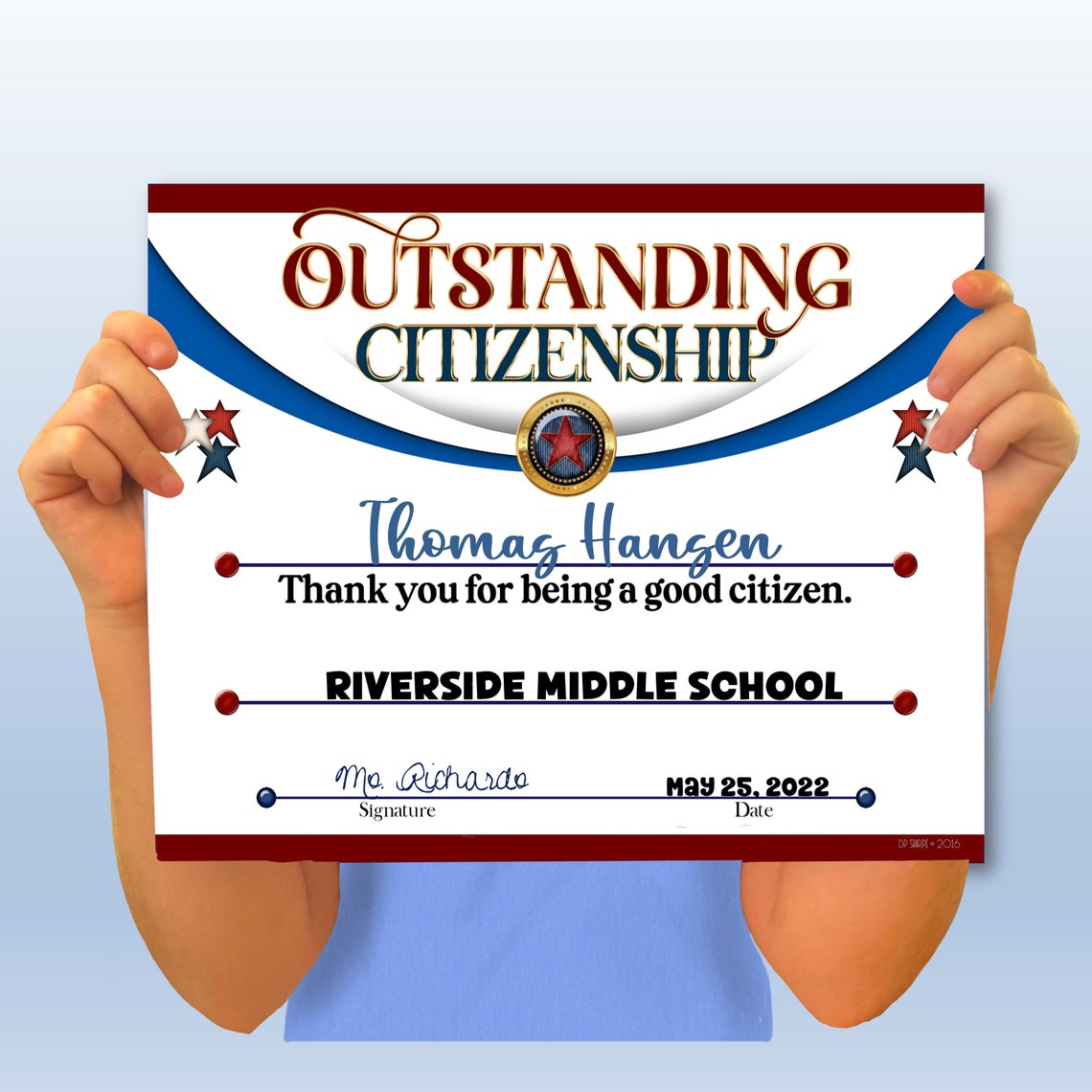 Citizenship Certificate, Powerpoint Certificates, School Certificates ...