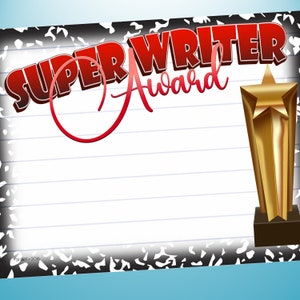 Writer Powerpoint Certificate, Powerpoint Certificate, Writer ...