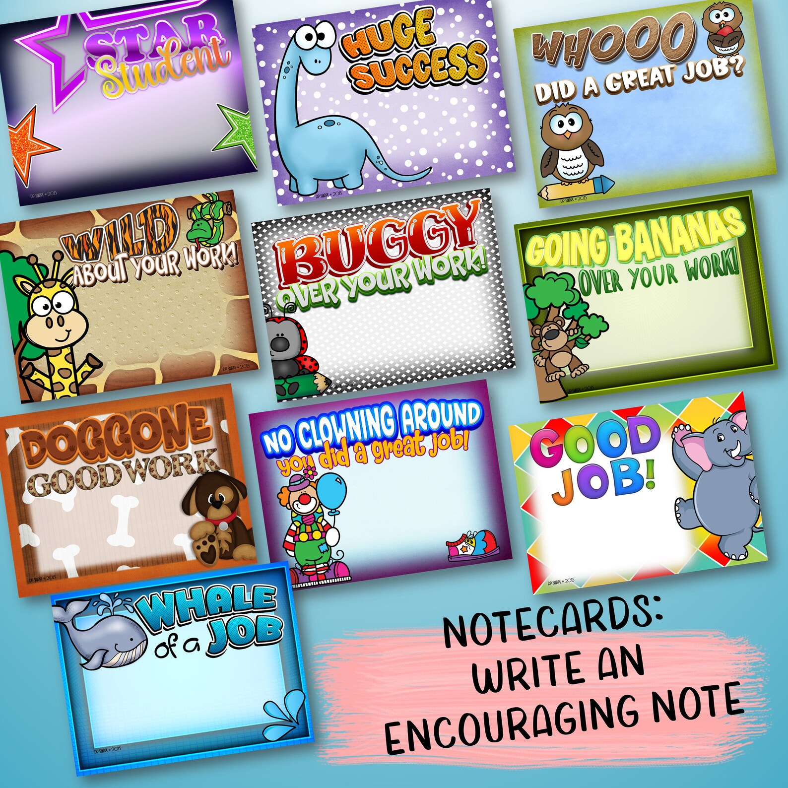 Fun Anytime Certificates and Notecards, Powerpoint Certificates, School ...