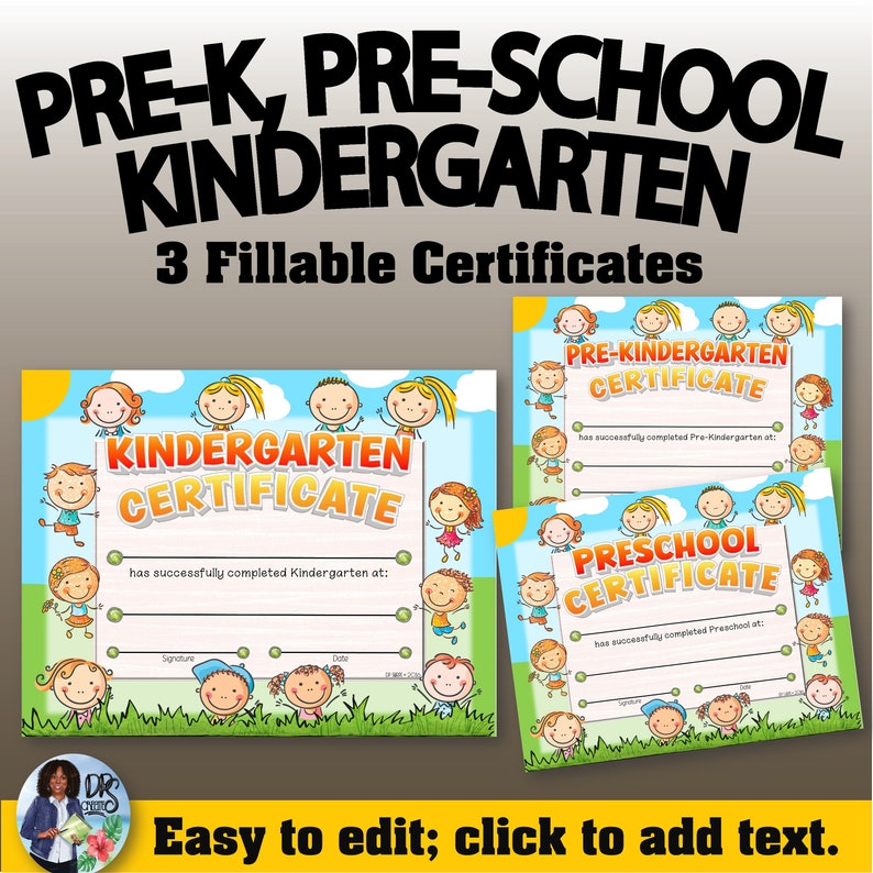 Promotion Certificates, Powerpoint Certificates, Graduation, School ...