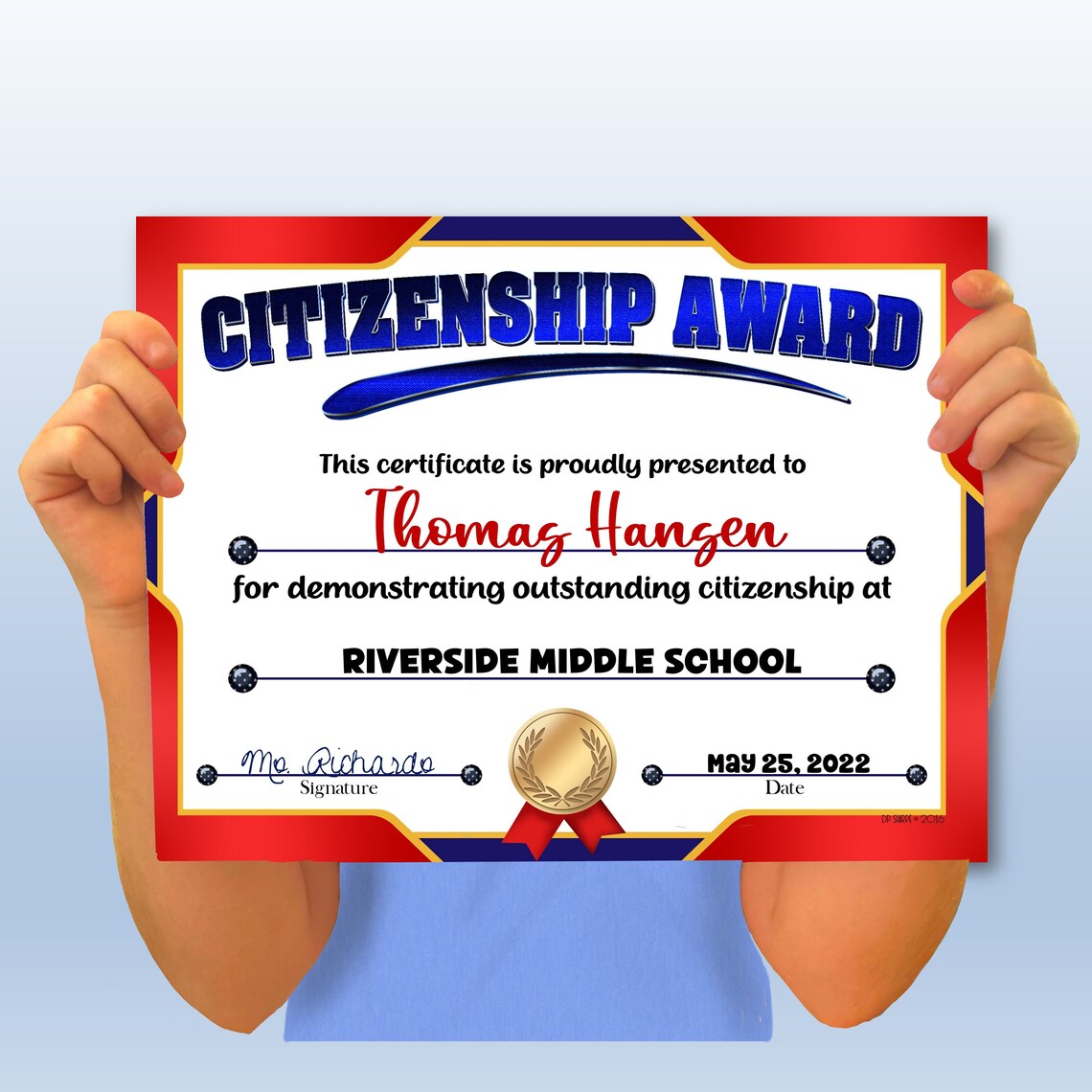 Citizenship Certificate, Powerpoint Certificates, School Certificates ...