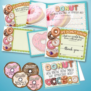 Thank You Certificates With Note Cards, Powerpoint Certificates, School ...