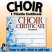 Choir Powerpoint Certificate, Powerpoint Certificate, Music, Templates ...