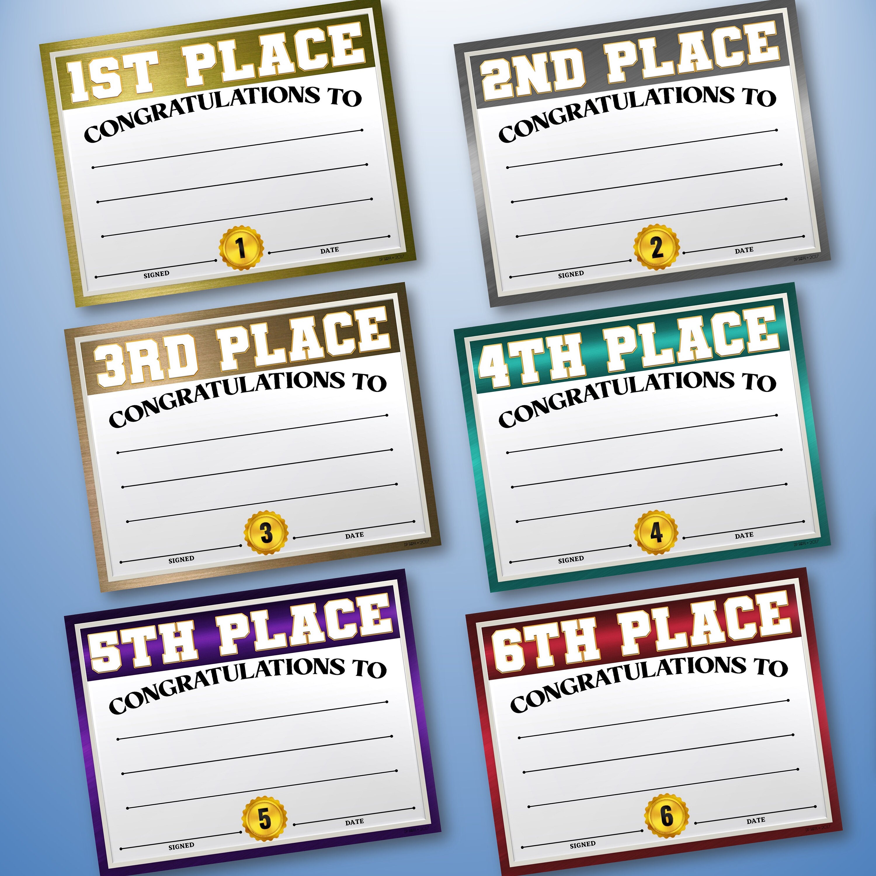 Winners Powerpoint Certificates, Powerpoint Certificates, Winners ...