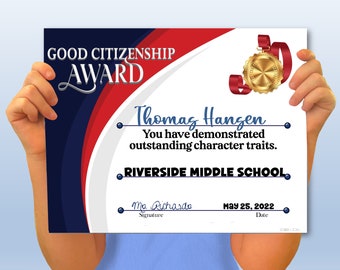 Citizenship Certificate, Powerpoint Certificates, School Certificates ...