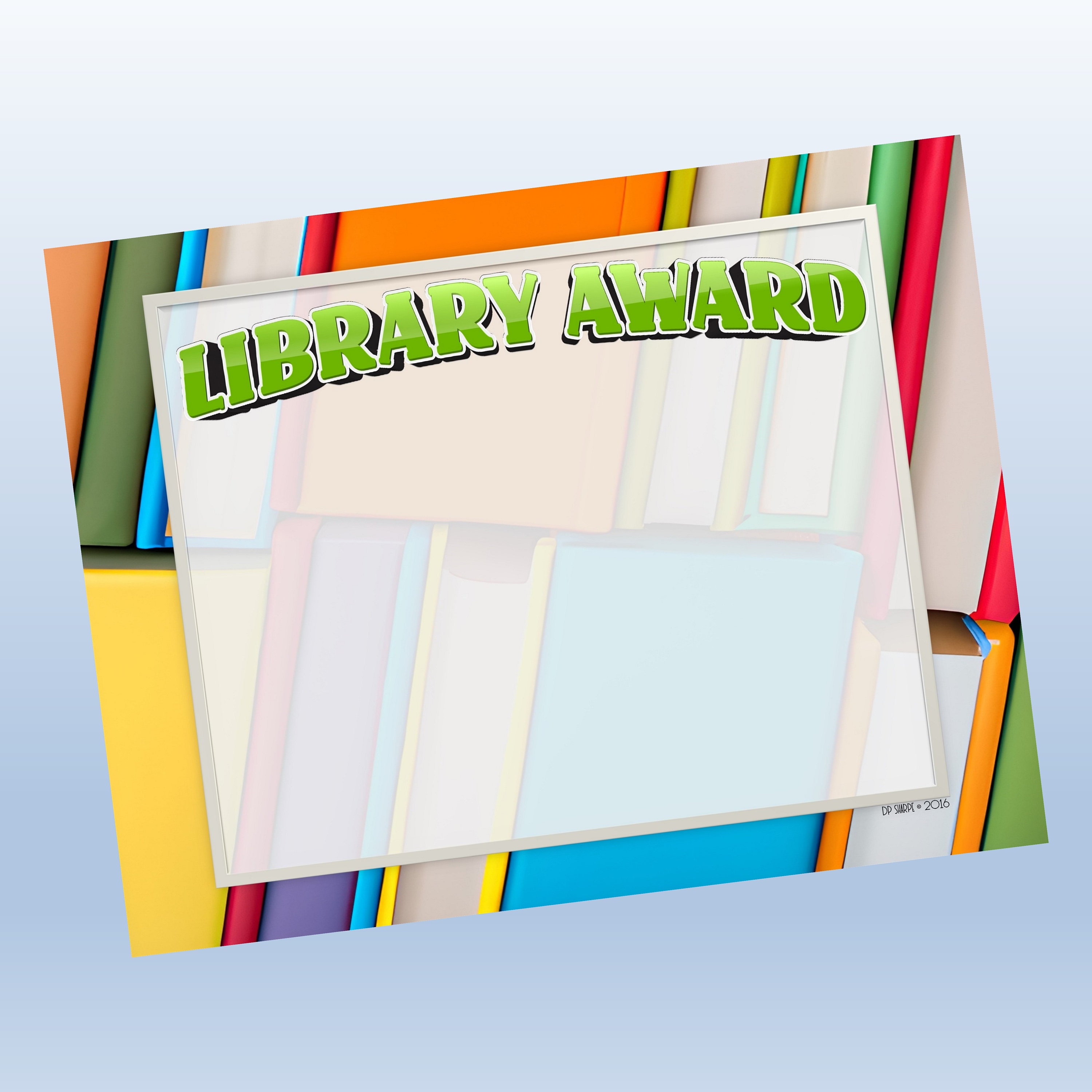 Library Certificates, Powerpoint Certificates, Templates, Editable ...