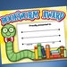 Bookworm Certificates, Powerpoint Certificates, Library Certificates ...
