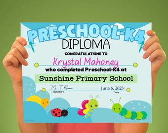 Promotion Certificates, Powerpoint Certificates, Graduation, School ...