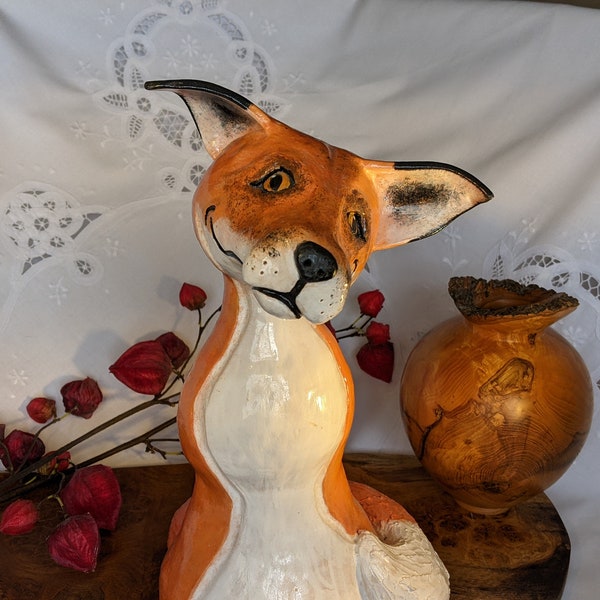 Ceramic Fox - Etsy UK