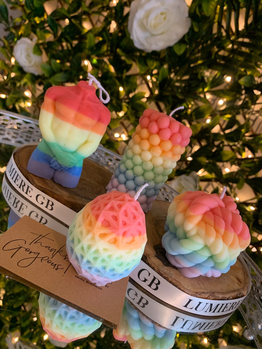 The Gay Pride Candle Collection LGBTQ Gifts Hand Poured Scented Candles ...