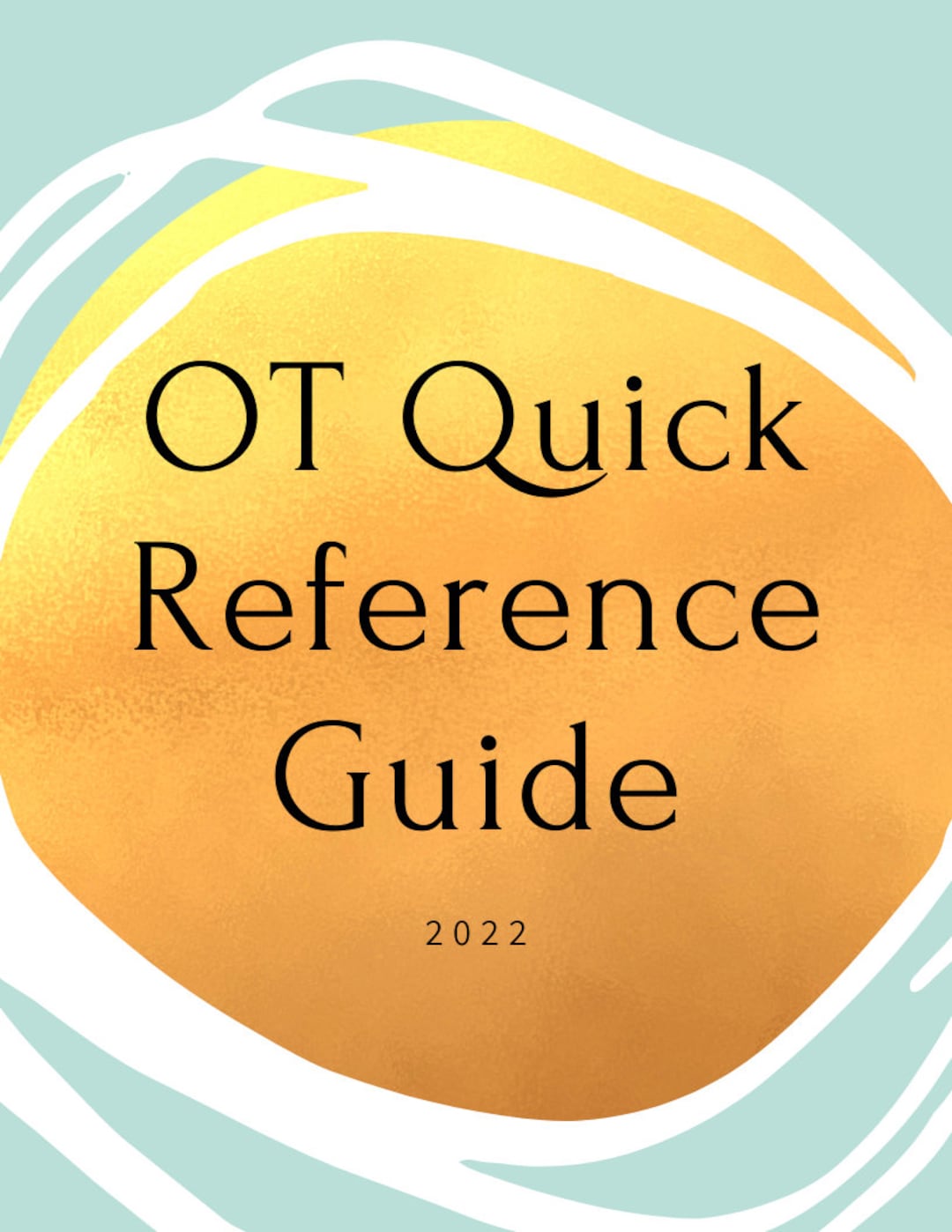 OT Quick Reference Guide - Etsy