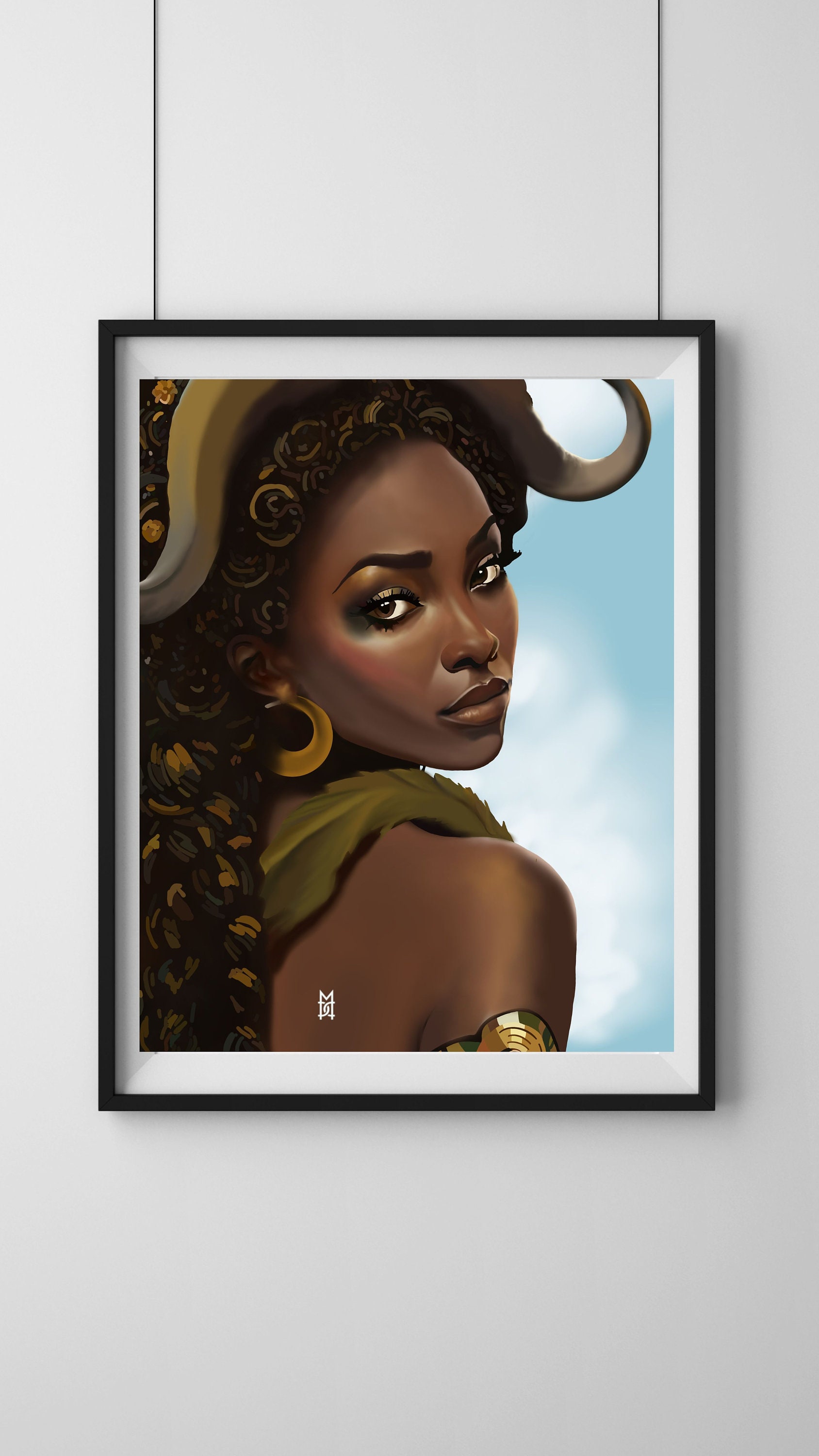 Taurus Art Goddesses, Celestial Art, Cosmic Art Print, Spiritual ...