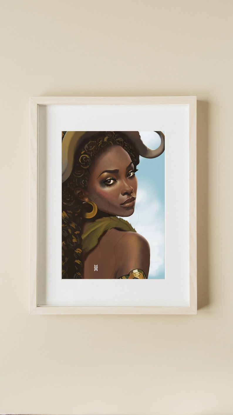 Taurus Art Goddesses, Celestial Art, Cosmic Art Print, Spiritual ...