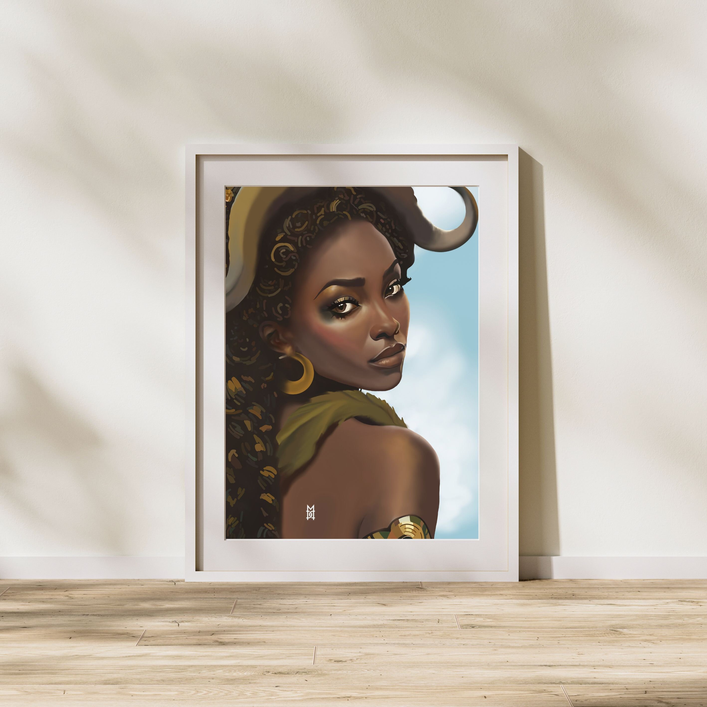 Taurus Art Goddesses, Celestial Art, Cosmic Art Print, Spiritual ...