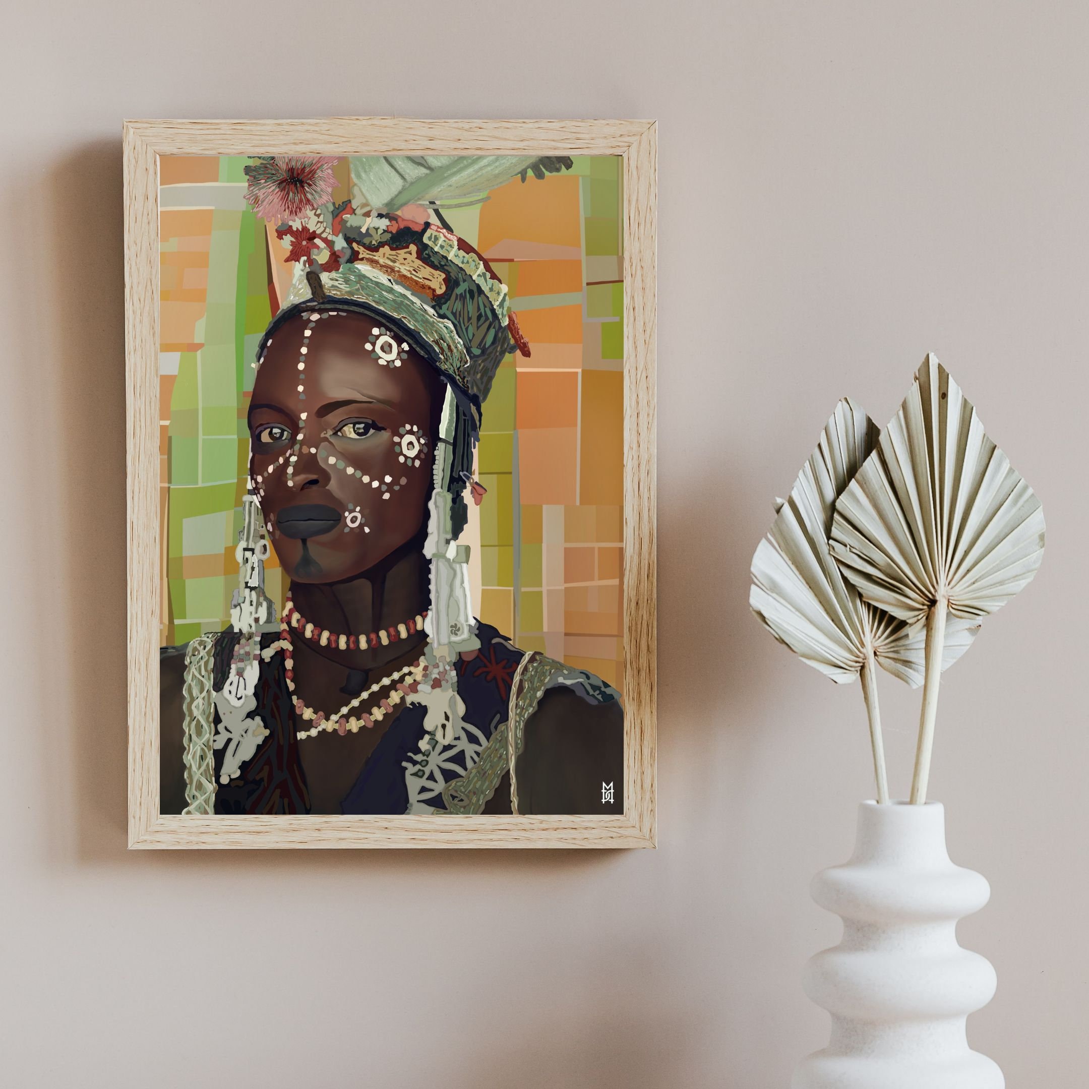 Faces of Africa Art Print – Cultural Portrait Wall Art, African Faces ...