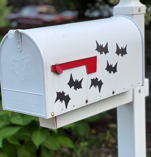 Mailbox Magnet Outdoor Decorations for Halloween Magnetic Bats Garage ...