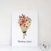 Sending Hugs Floral Watercolor Condolence Card Sorry for Your Loss Get ...