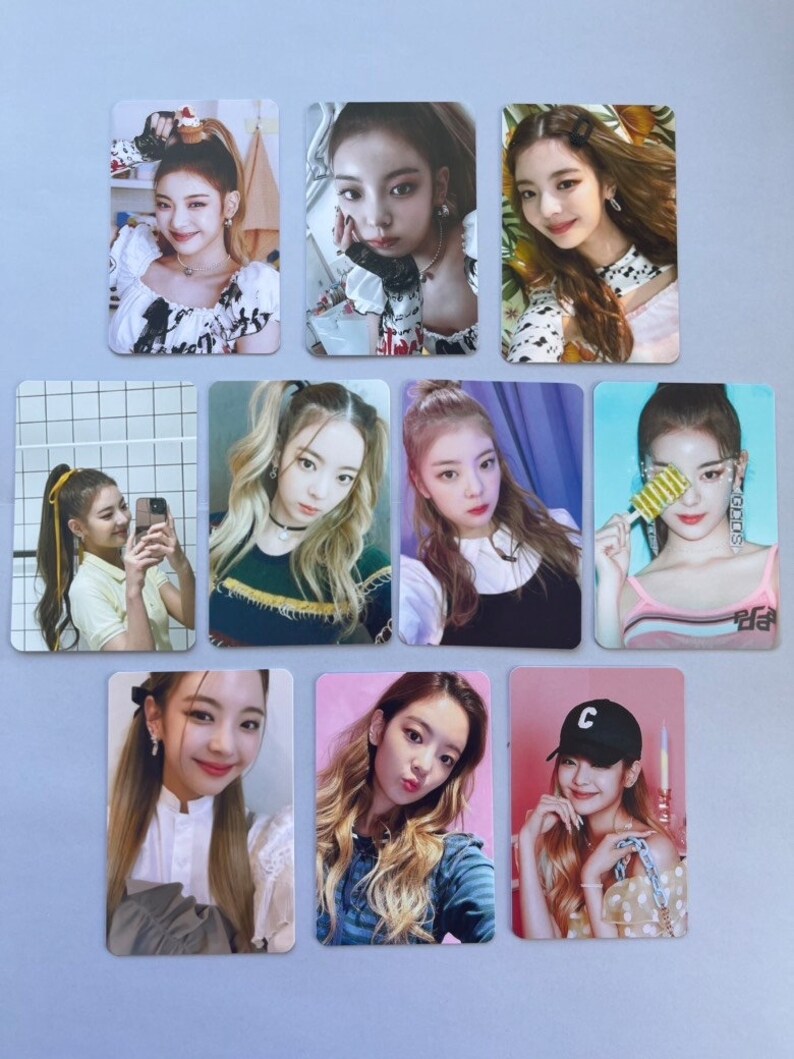 ITZY Fanmade Photocards - Etsy