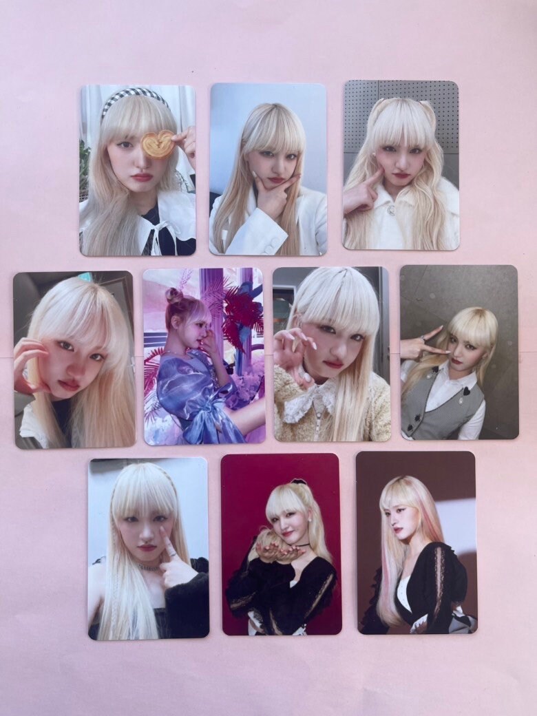 IVE Fanmade Photocards - Etsy