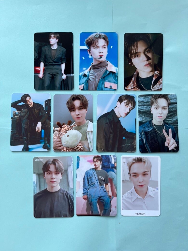 Seventeen Fanmade Photocards - Etsy