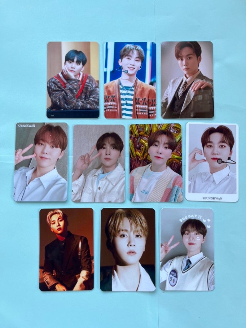 Seventeen Fanmade Photocards - Etsy
