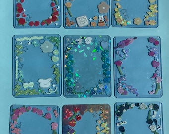 Custom Decoden Toploader Kpop Decorated Toploader Creamglue - Etsy