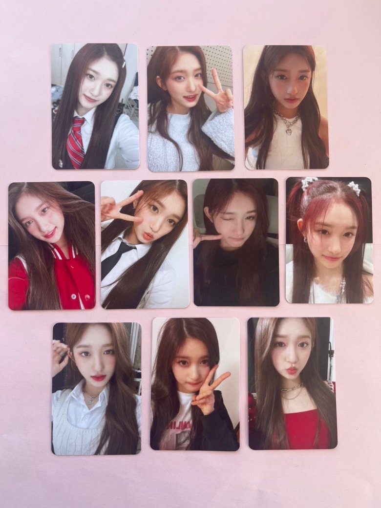 IVE Fanmade Photocards - Etsy