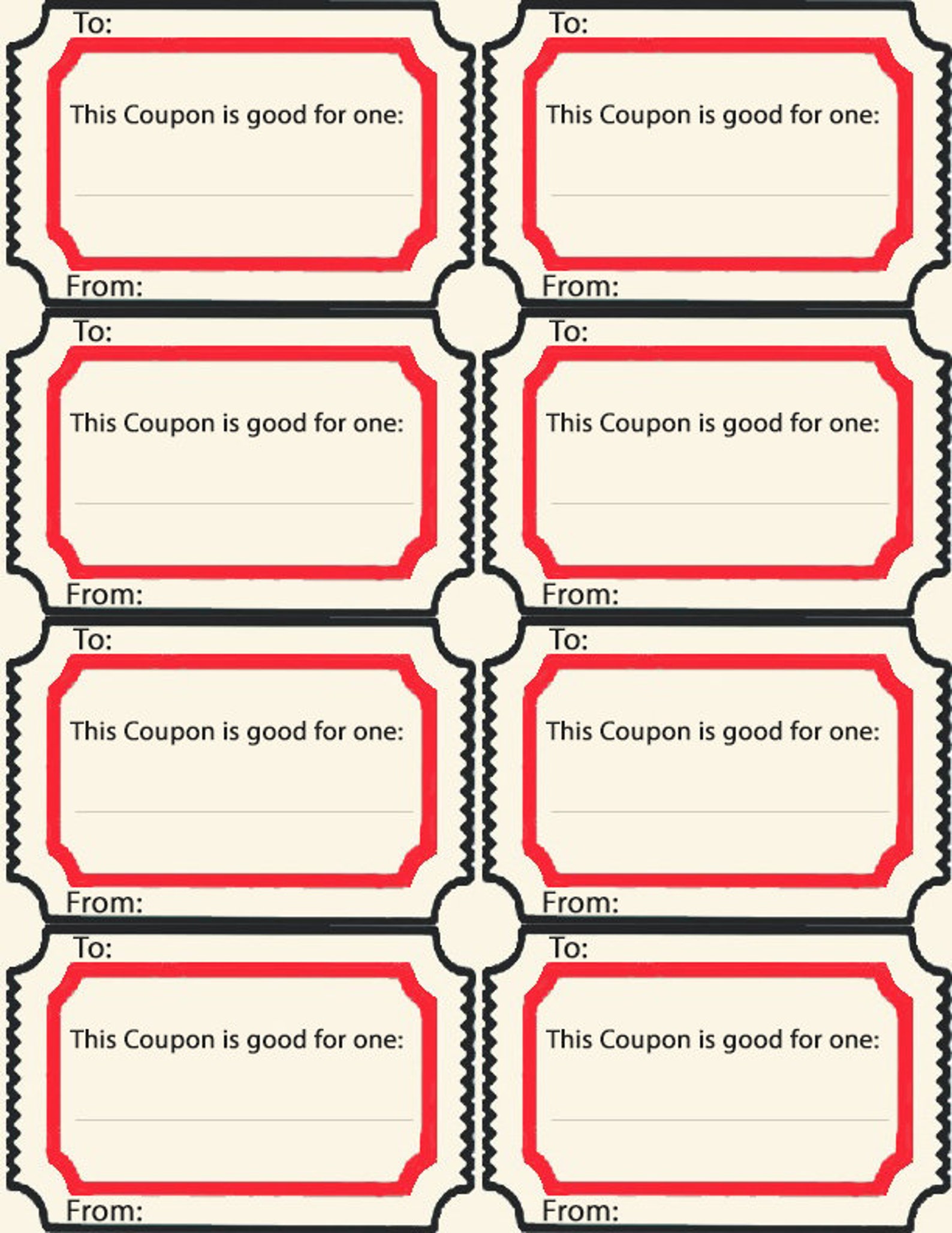 Coupon Good for One - Etsy