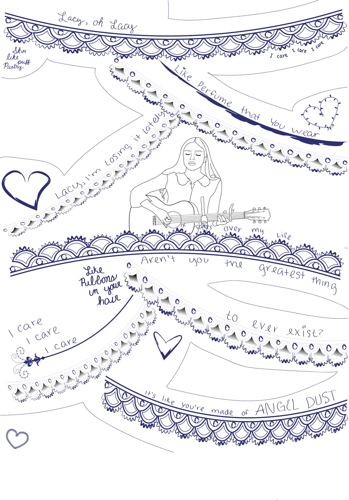 Olivia Rodrigo GUTS Unofficial Coloring Book - Etsy UK