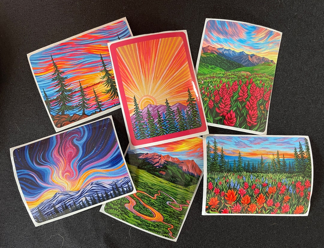 Steph Moon Sticker Pack - Etsy