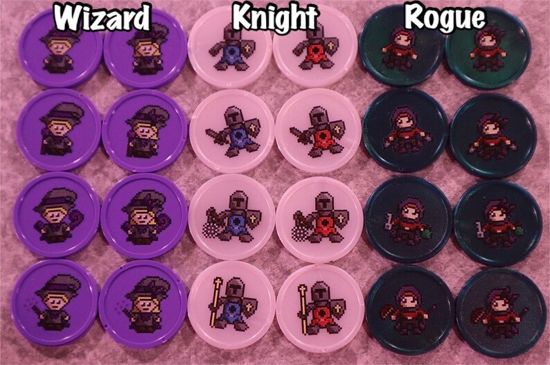 Role Play Pixel Art Tokens 20 Token Set - Etsy Singapore