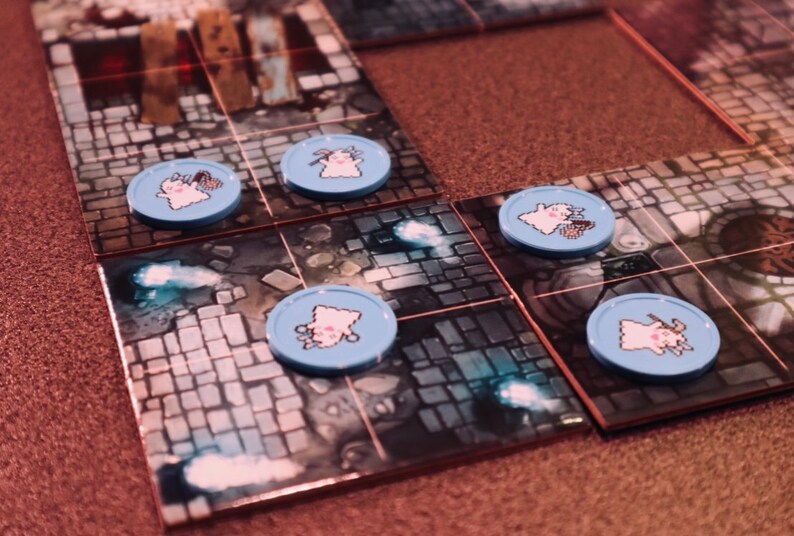 Role Play Pixel Art Tokens - 20 Token Set - Etsy