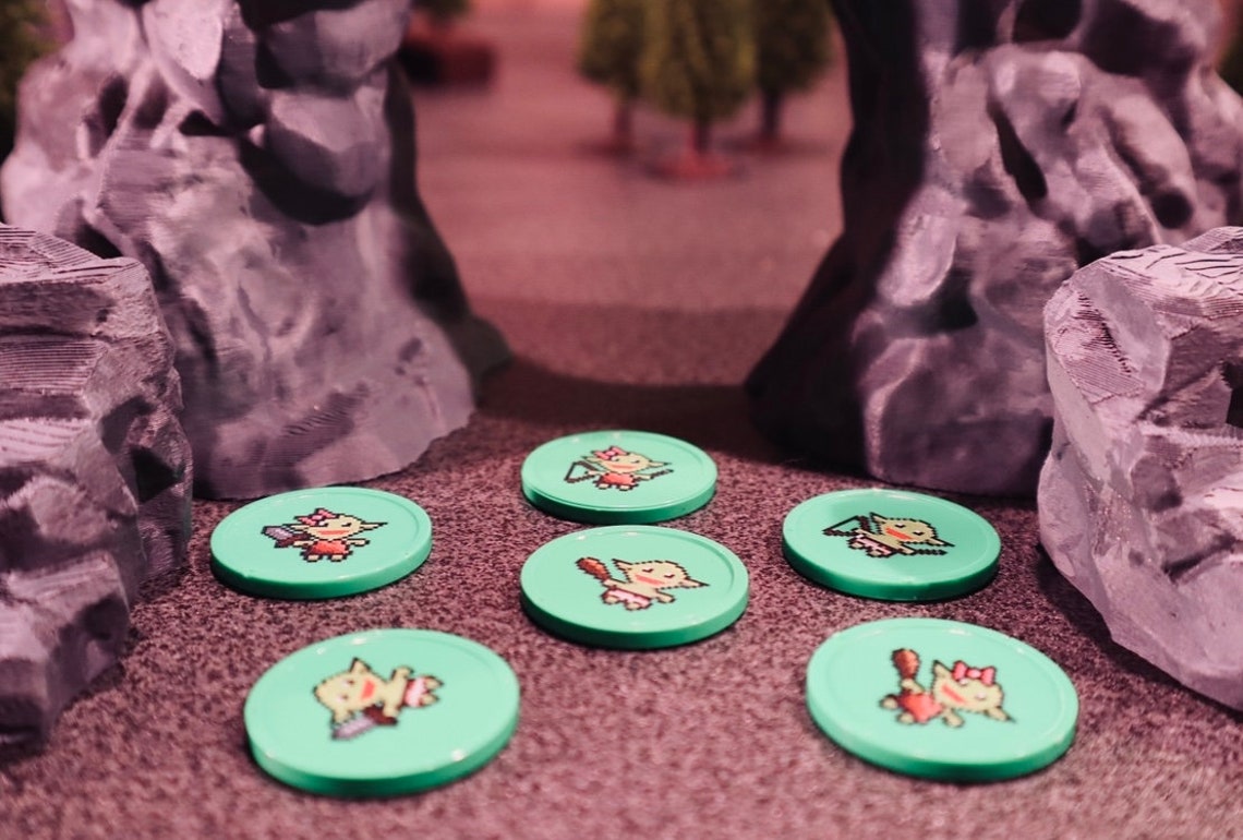 Role Play Pixel Art Tokens - 20 Token Set - Etsy