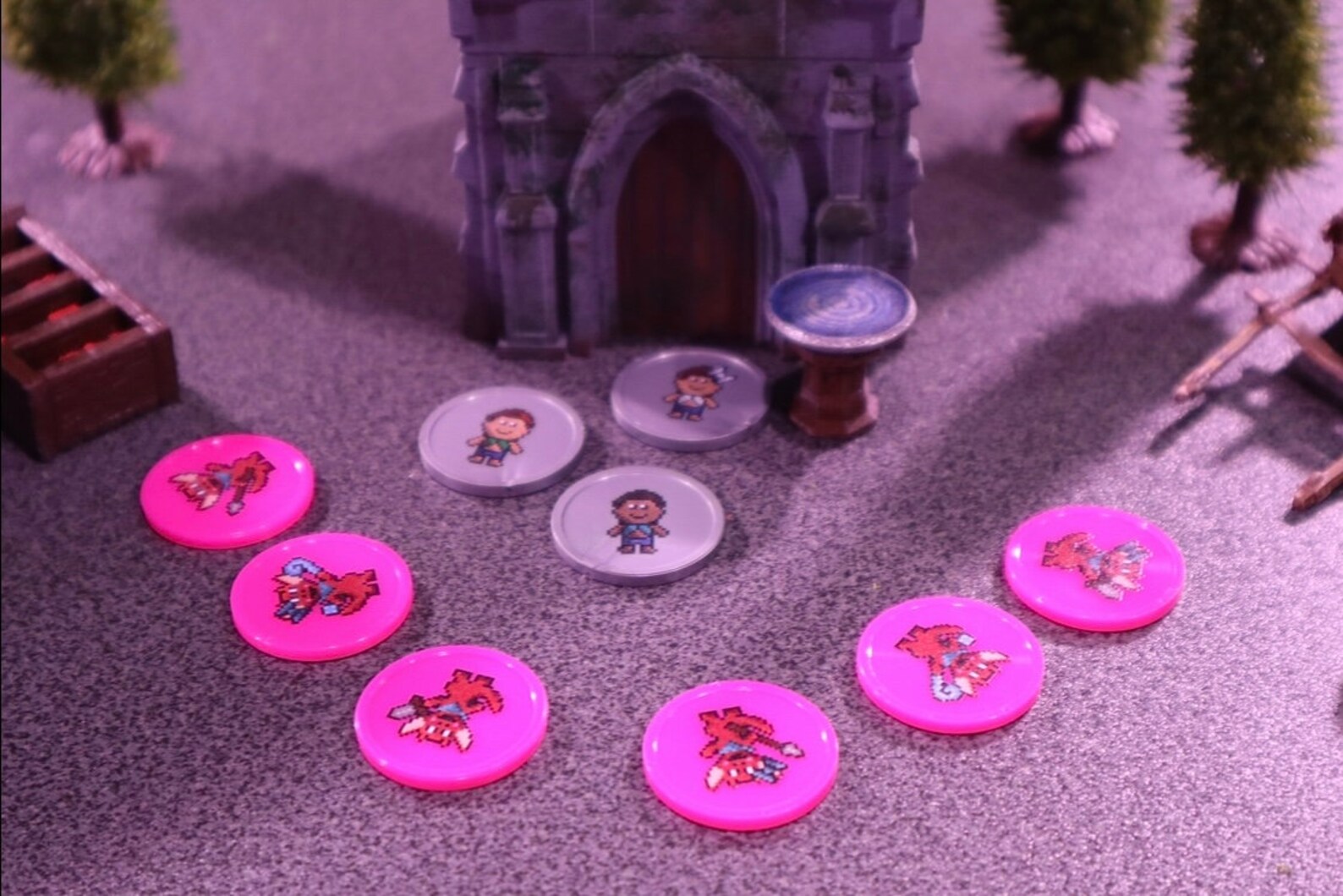 Role Play Pixel Art Tokens - 20 Token Set - Etsy