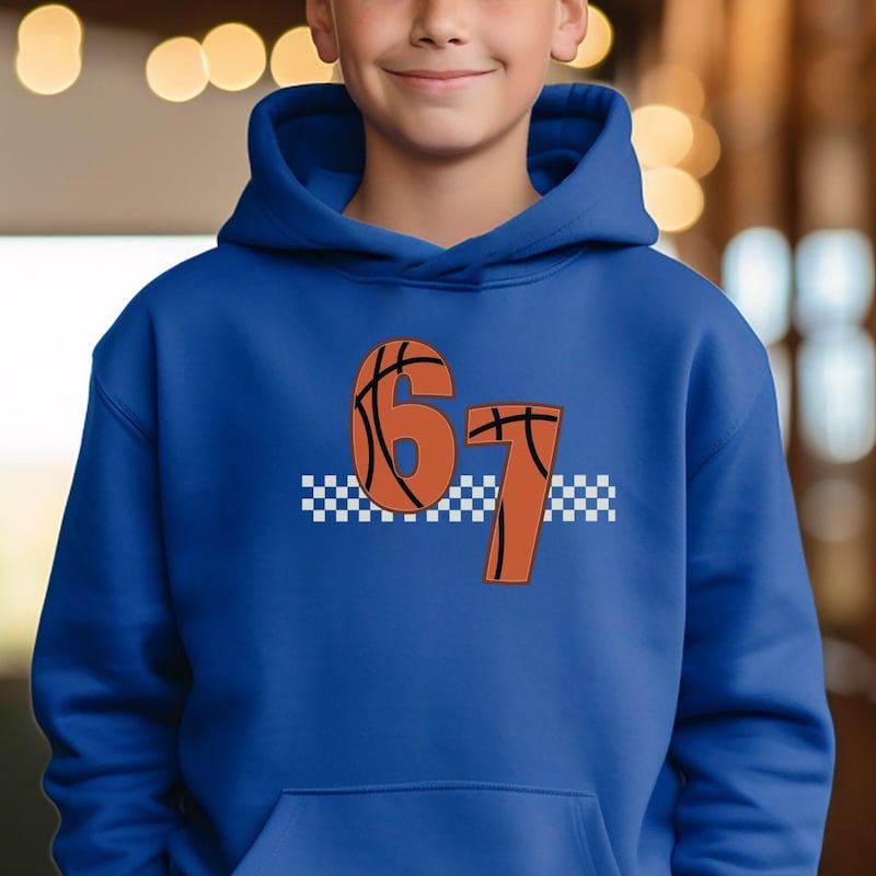 Number 67 Necklace - Etsy