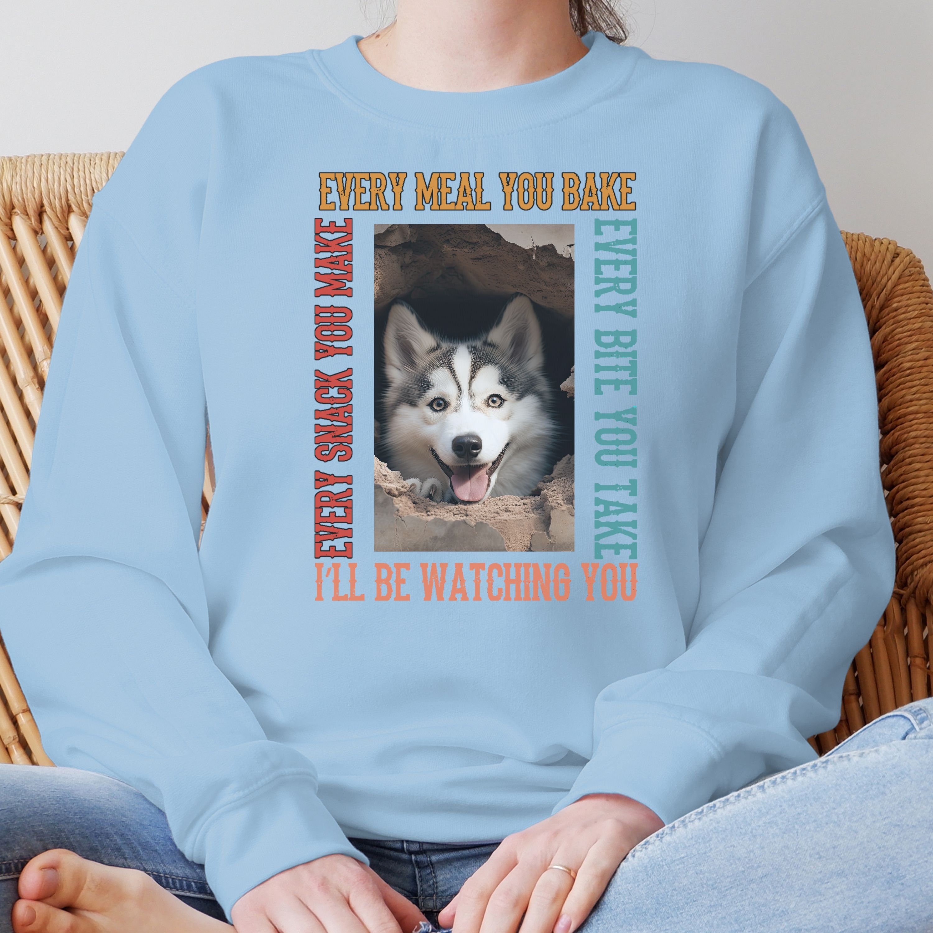 Personalized Siberian Husky Sweatshirt for Husky Mama, Funny Husky Gift ...