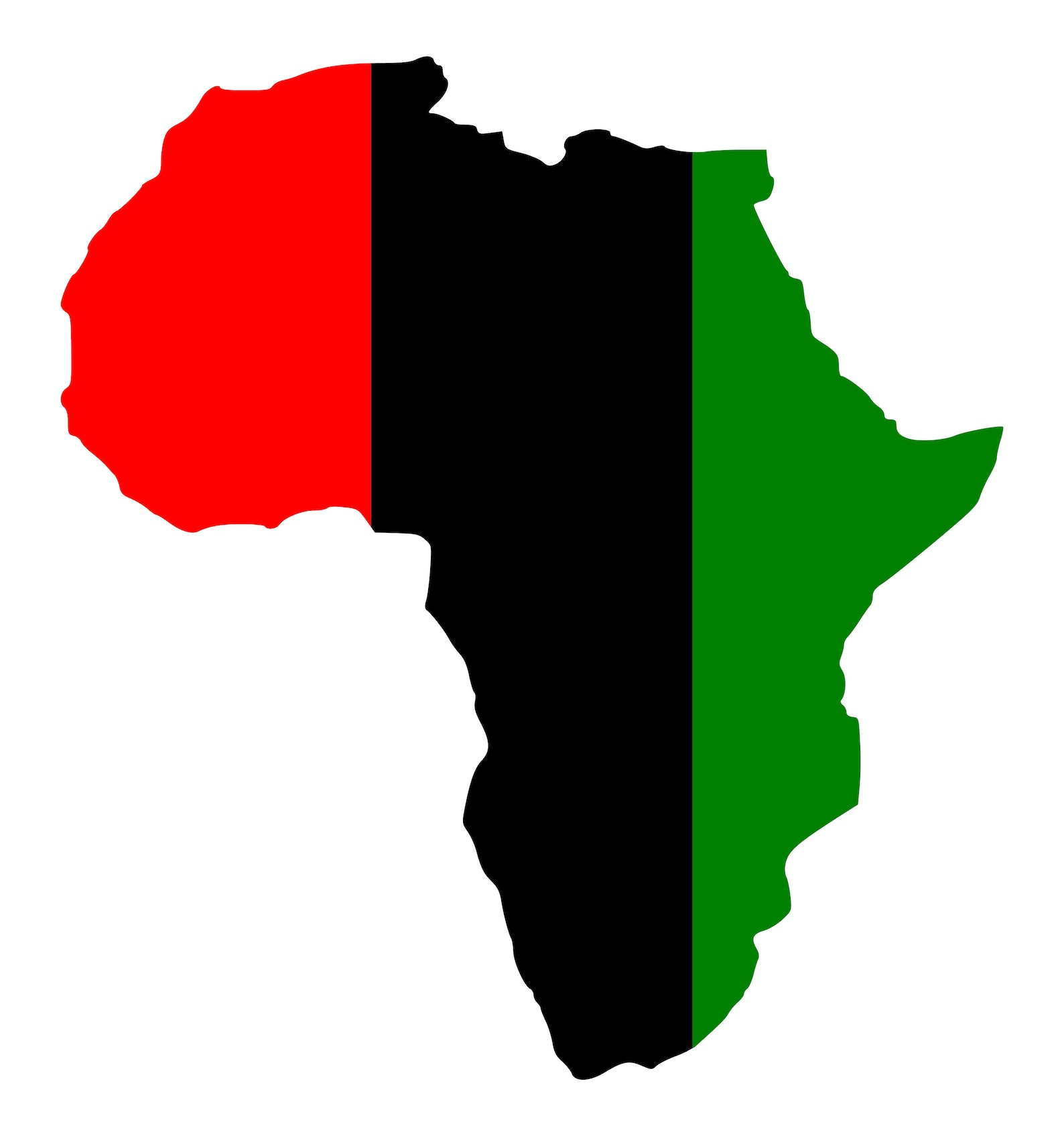 Africa Map SVG and PNG File Set - Etsy