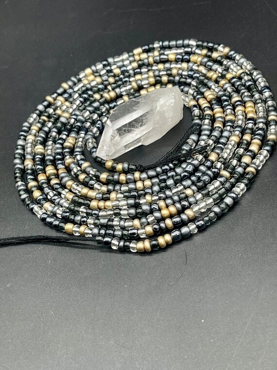 Metal Armor Tie on Waist Bead Strand - Etsy