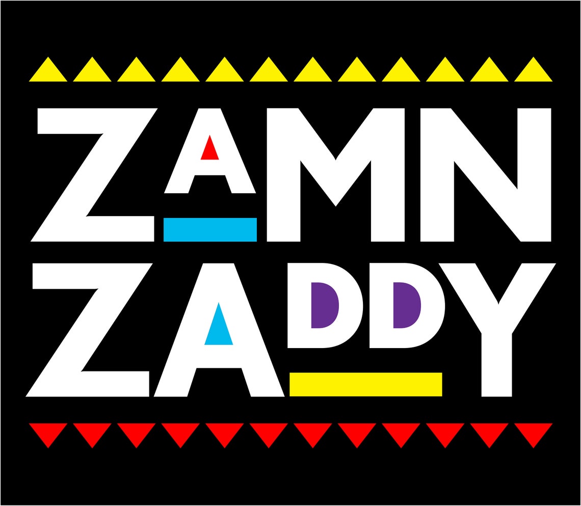 Zamn Zaddy SVG and PNG Files Set - Etsy