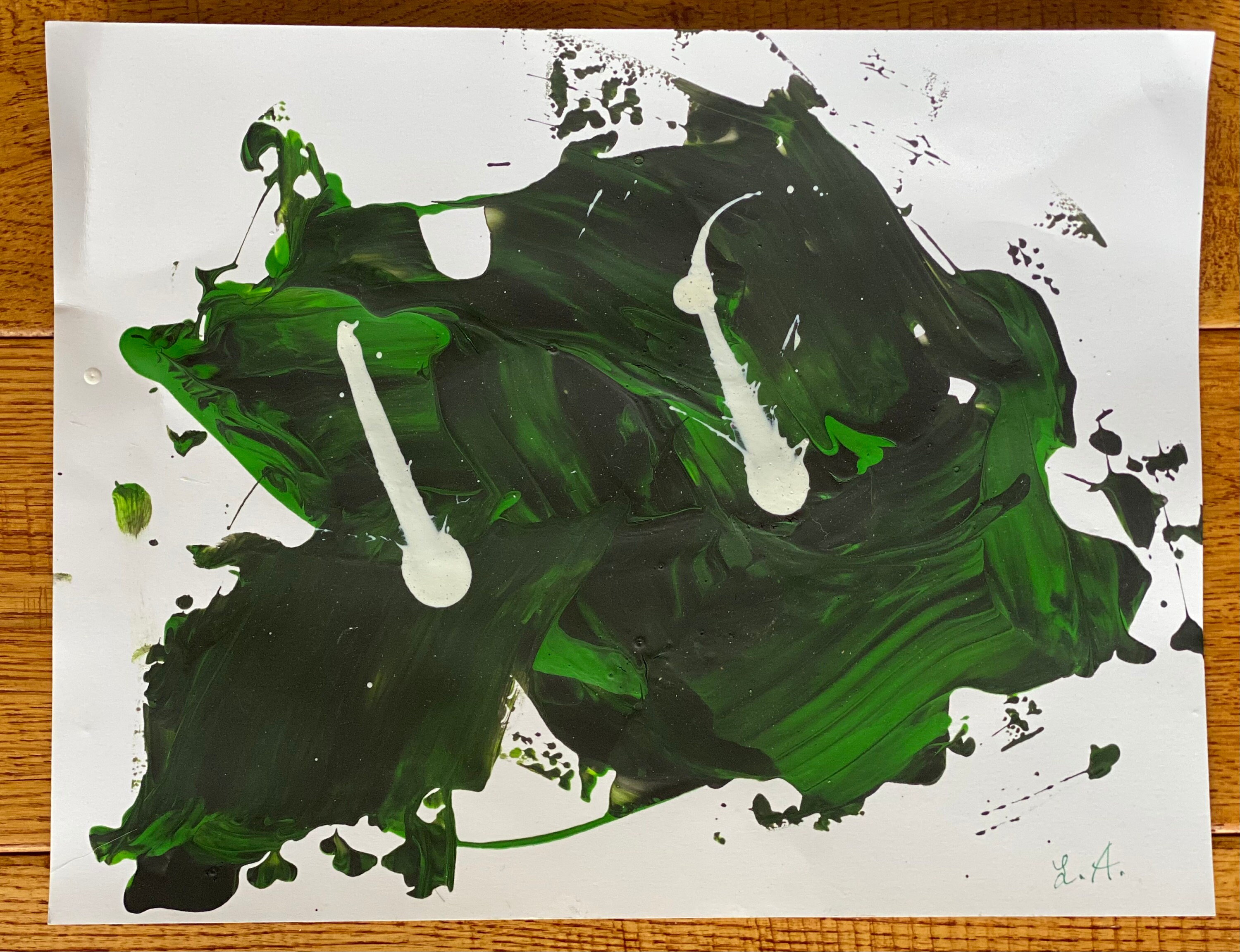 Abstract Splatter/drip Art - Etsy