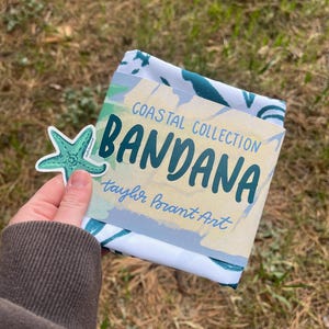 Coastal Bandana - Etsy